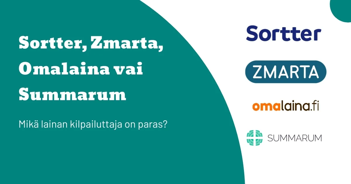 Sortter, Zmarta, Omalaina vai Summarum? [VERTAILU 2025]